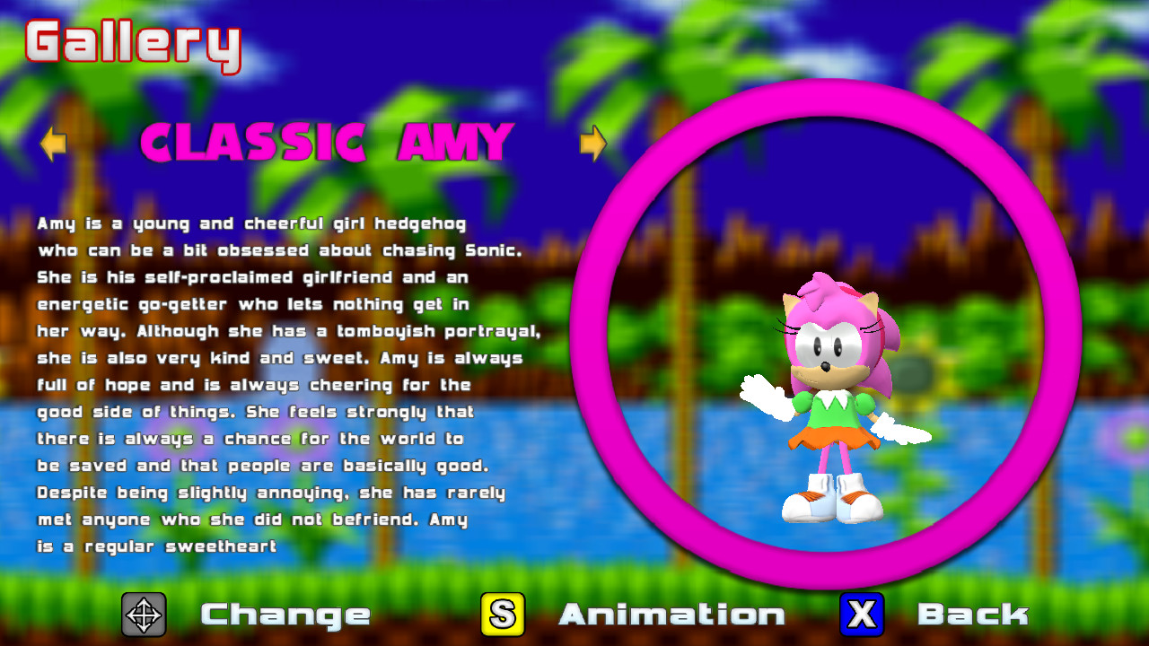 Classic Amy Mod for Sonic World | SW Mods