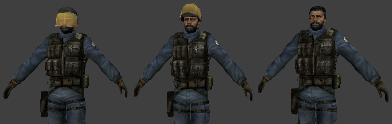 Hl2 Citizens As Cs Characters Mod For Counter Strike Source Css Mods