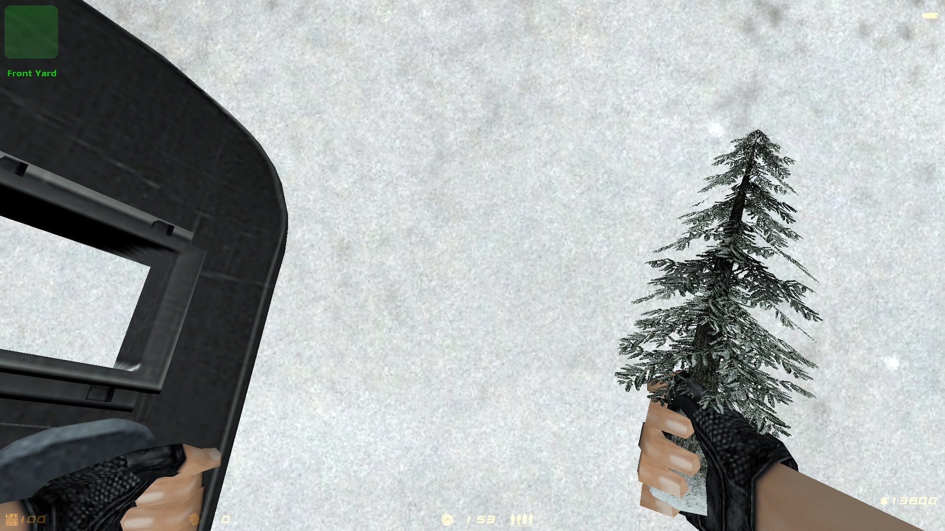 Snowy Tree Knife Mod for Counter-Strike 1.6 | CS1.6 Mods
