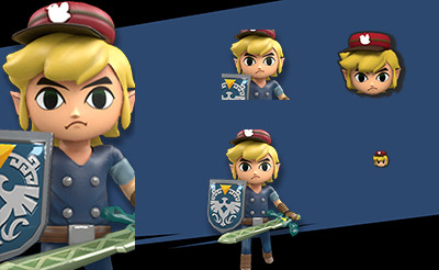 Royal Engineer Toon Link Mod for Super Smash Bros. (3DS) | SSB3DS Mods