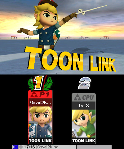 Royal Engineer Toon Link Mod for Super Smash Bros. (3DS) | SSB3DS Mods