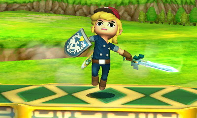 Royal Engineer Toon Link Mod for Super Smash Bros. (3DS) | SSB3DS Mods