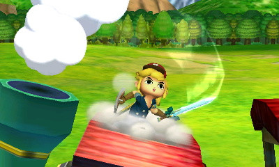 Royal Engineer Toon Link Mod for Super Smash Bros. (3DS) | SSB3DS Mods