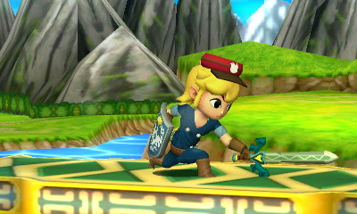 Royal Engineer Toon Link Mod for Super Smash Bros. (3DS) | SSB3DS Mods