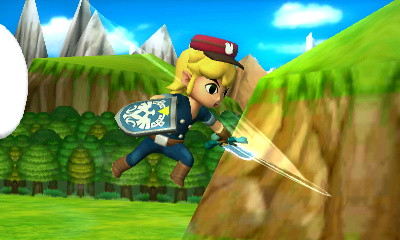 Royal Engineer Toon Link Mod for Super Smash Bros. (3DS) | SSB3DS Mods