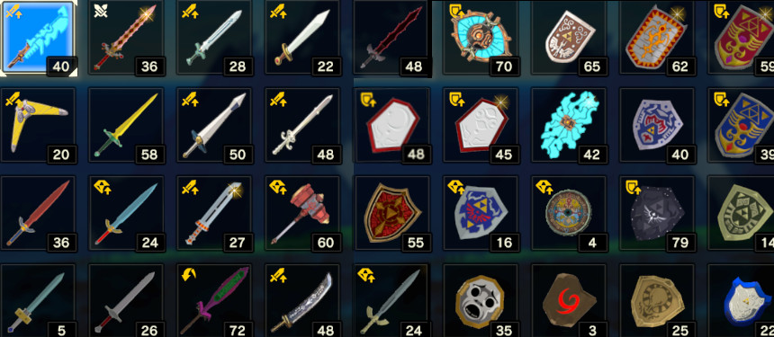 Weapon icon Pack for IssueLink's Mods Mod for The Legend of Zelda ...