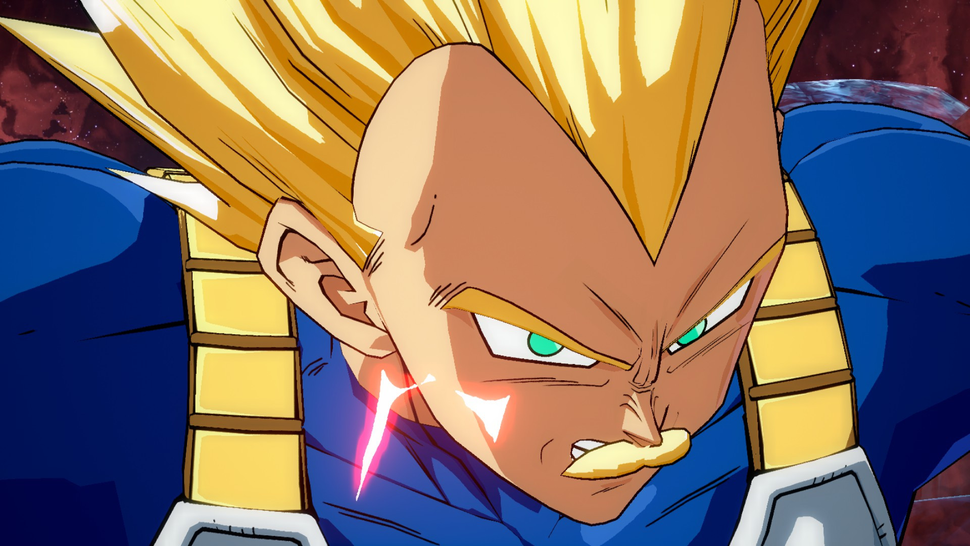 Moustache SSJ Vegeta (Remake) Mod for Dragon Ball FighterZ | DB:FZ Mods
