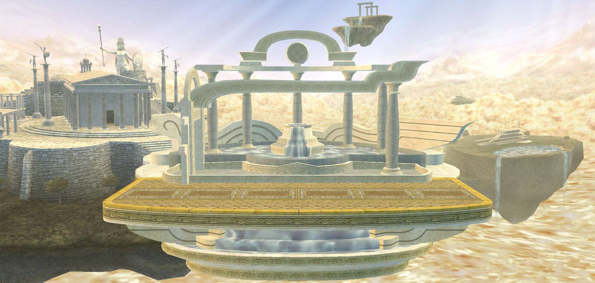 Skyworld Omega + Platformed Alt [Super Smash Bros. Brawl] [Mods]