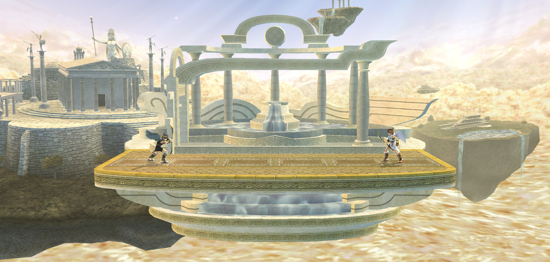 Skyworld Omega + Platformed Alt [Super Smash Bros. Brawl] [Mods]