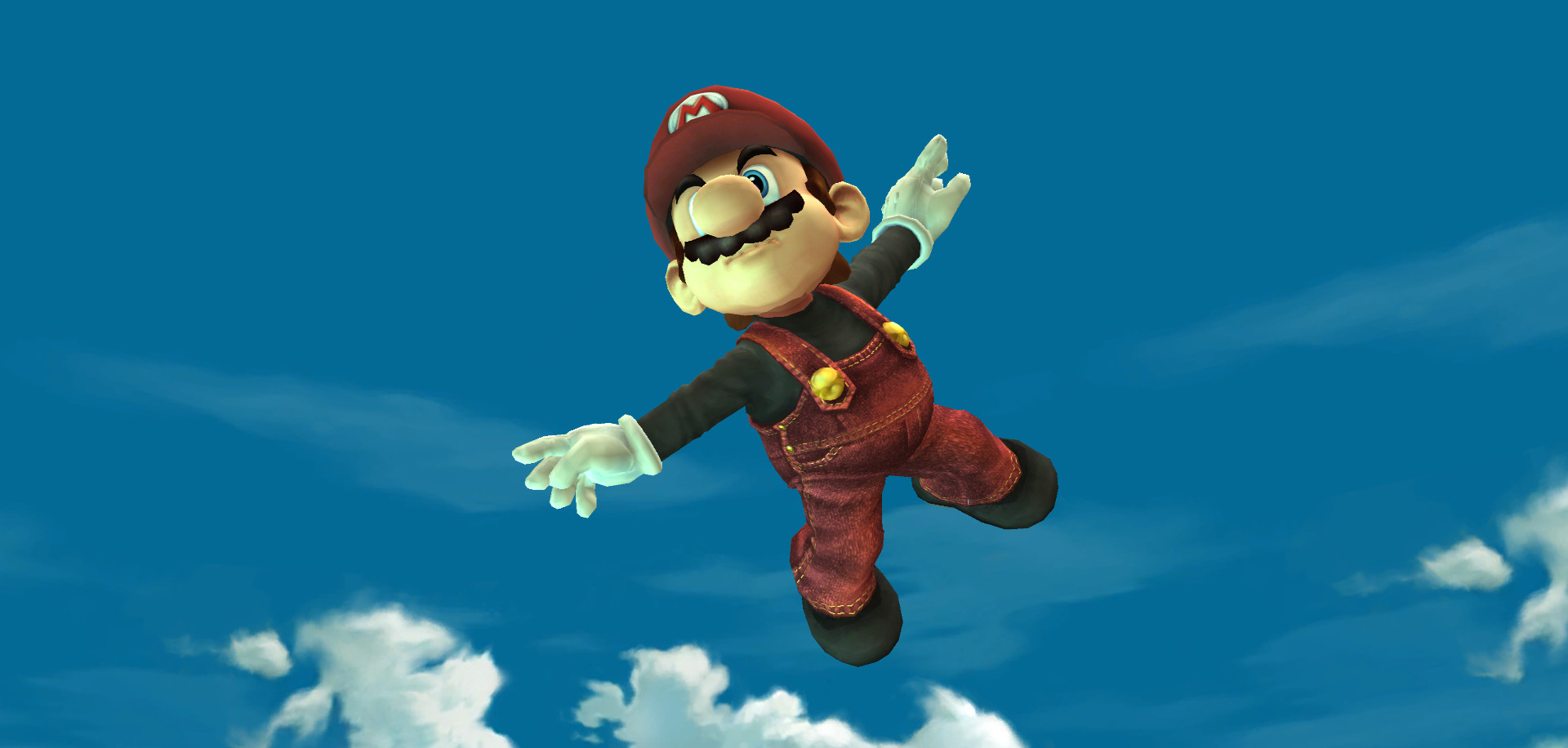 Flying Squirrel Powerup Mario Recolor [Super Smash Bros. Brawl] [Mods]