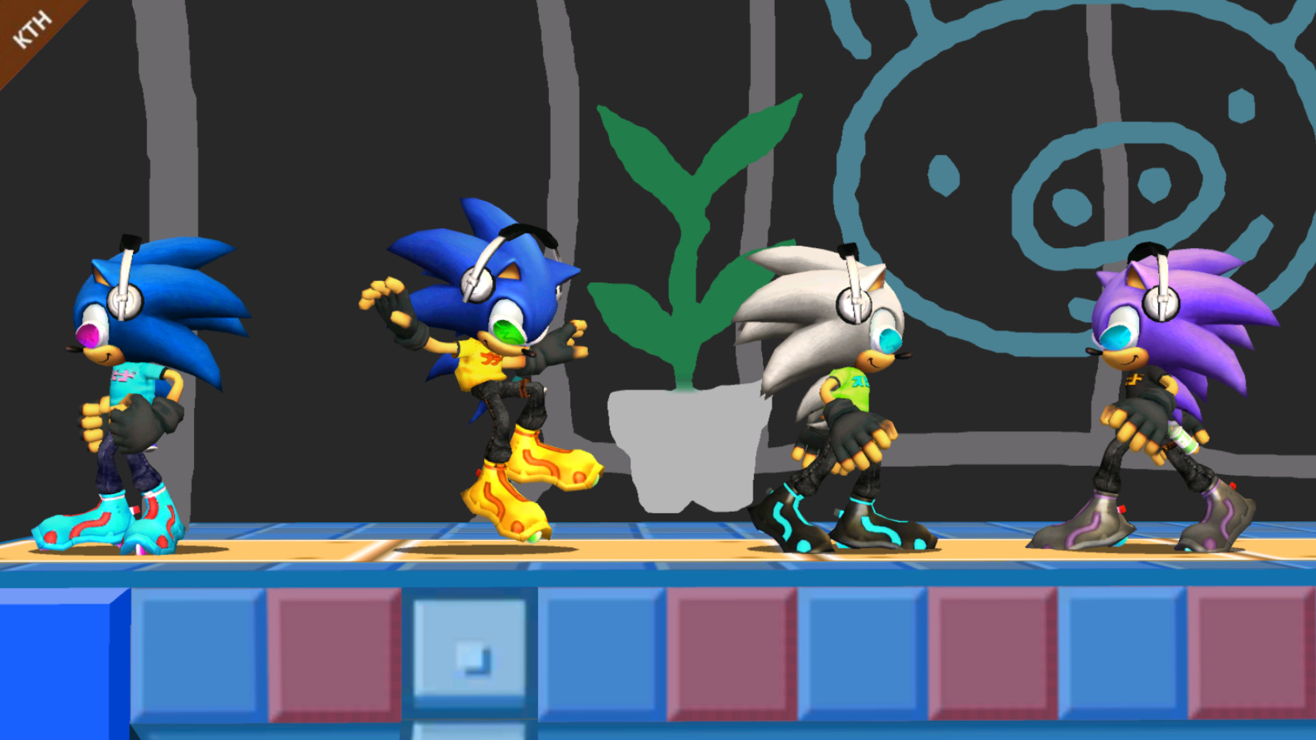 Jet Set Sonic Mod for Super Smash Bros. (3DS) | SSB3DS Mods