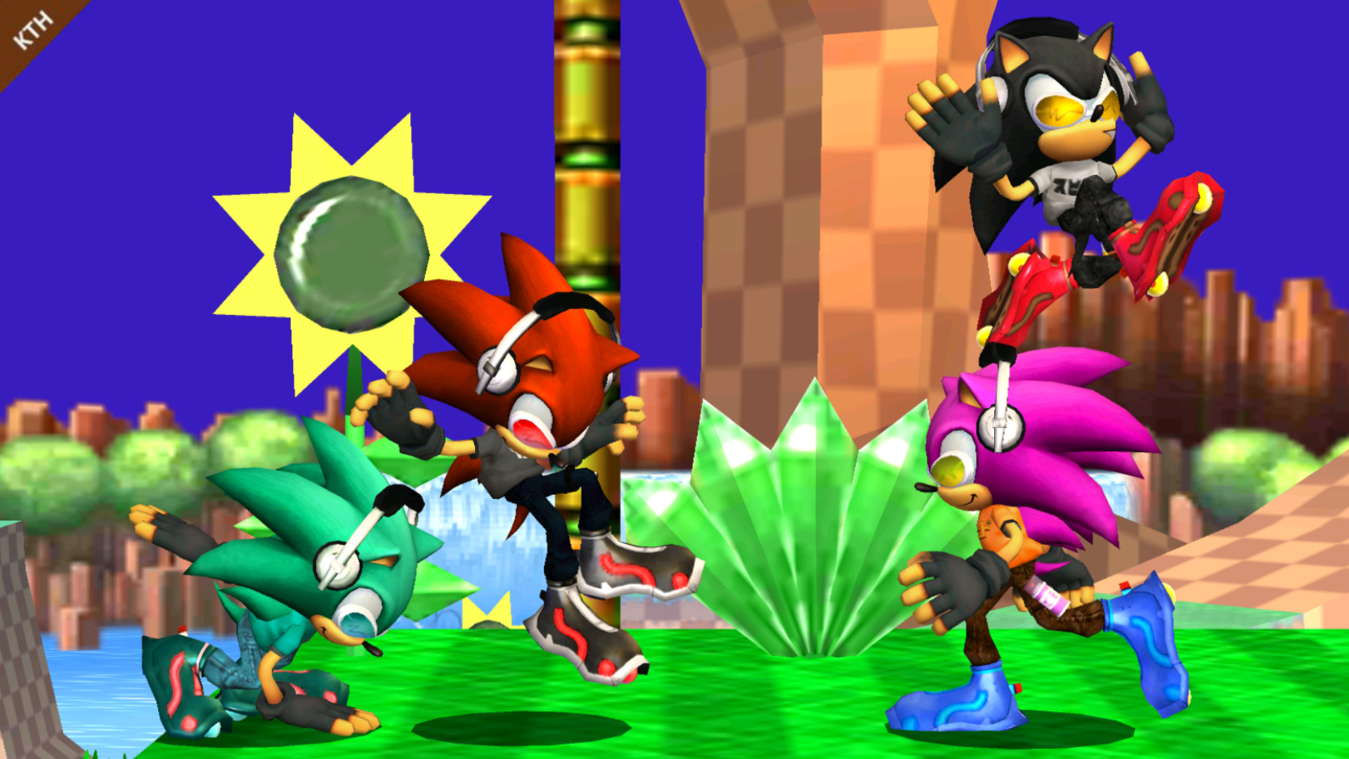 Jet Set Sonic Mod for Super Smash Bros. (3DS) | SSB3DS Mods