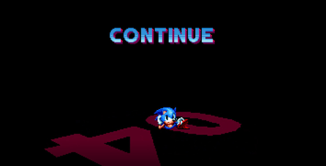 Classic Styled Continue Mod for Sonic Mania | SM Mods