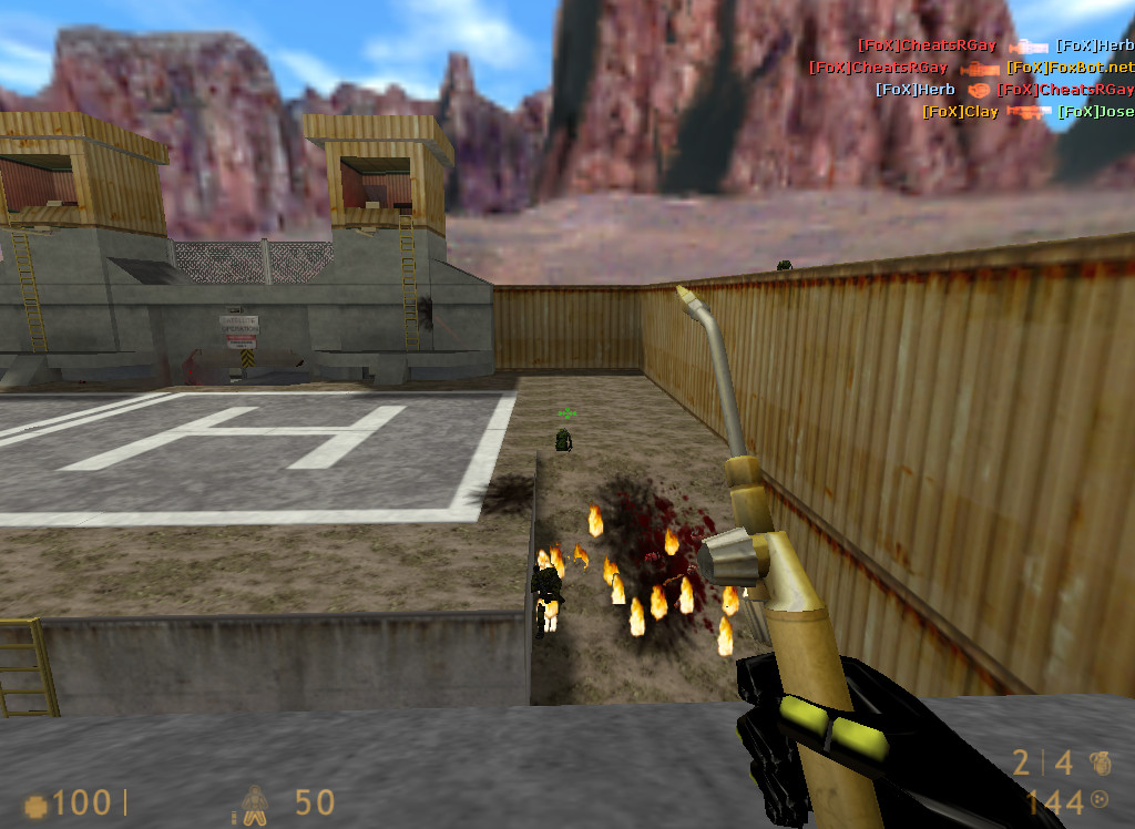 HL:WE flamethrower (blowtorch) [Team Fortress Classic] [Mods]