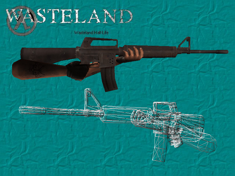 M16 for the FN-FAL from Wasteland Half-Life Mod for The Wastes | TW Mods
