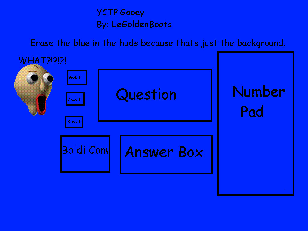 YCTP's Gooey Mod for Baldi's Basics | Baldi Mods