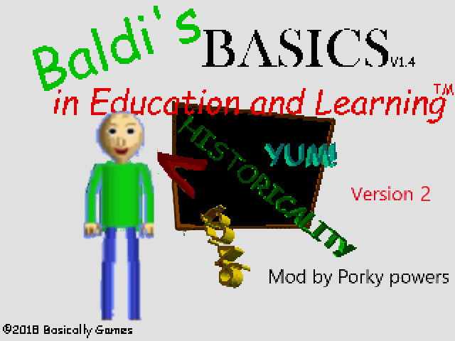 Baldi basics level up mod [Baldi's Basics] [Mods]