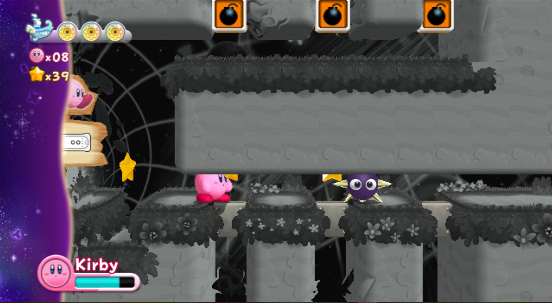 custom level over 1-1 Mod for Kirby's Return to Dream Land | KRtDL Mods