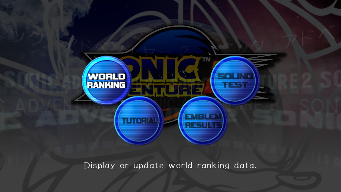 Menu Overhaul Mod for Sonic Adventure 2 | SA2 Mods