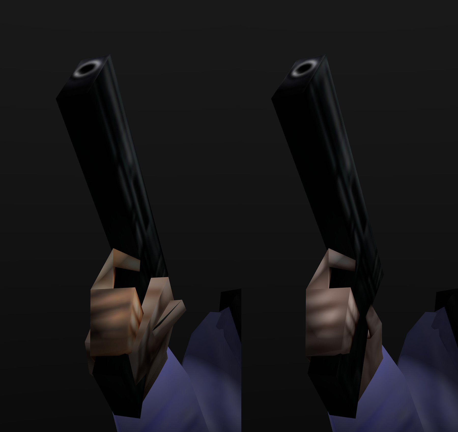 Barney Finger Restoration [Half-Life] [Mods]