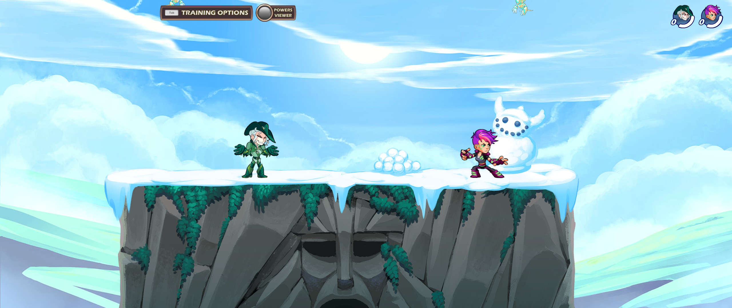 Bitten Dianas hat and lil yumikos head mod Mod for Brawlhalla | BHalla Mods