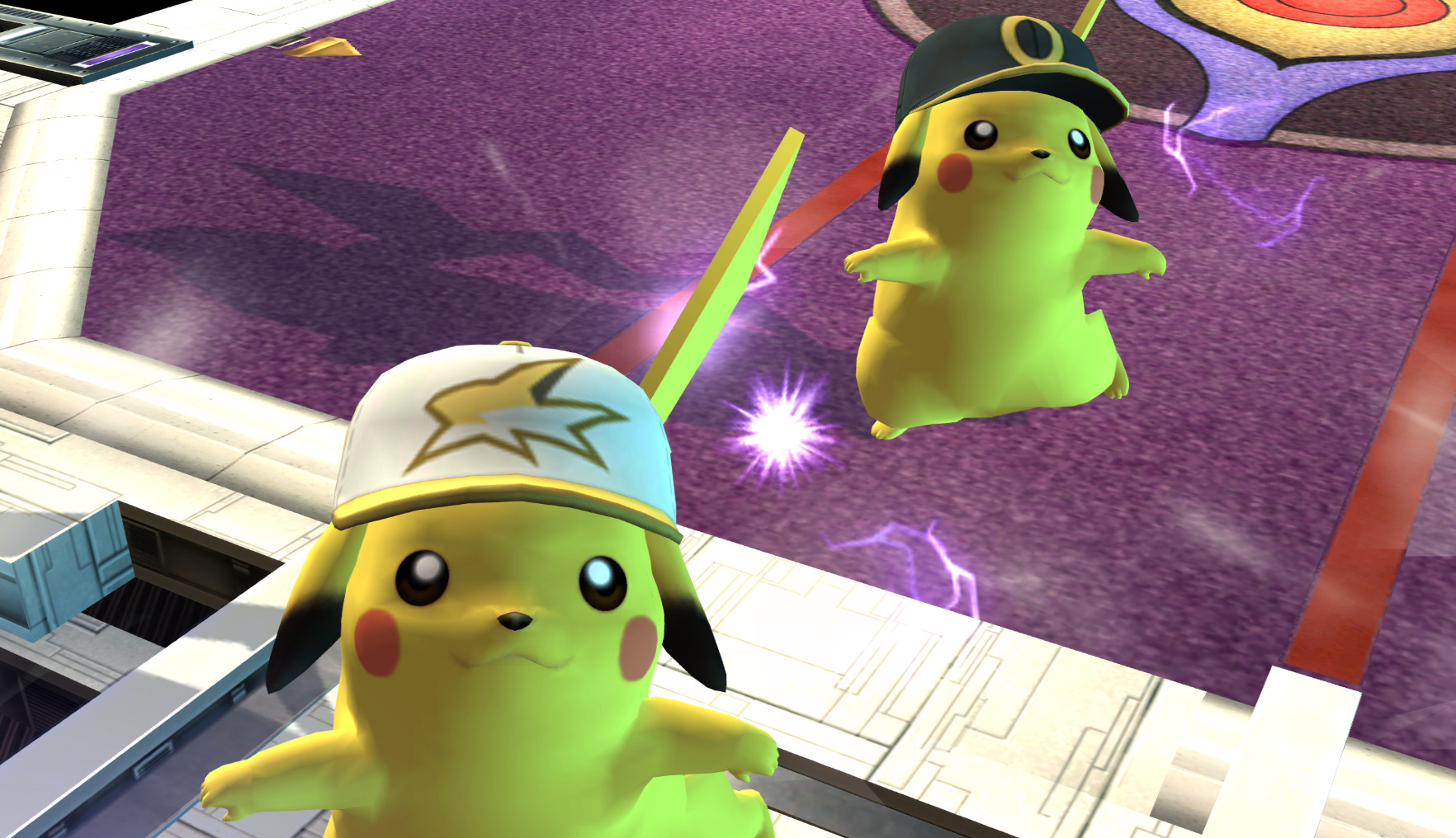 Let's Go Trainer Hat Pikachu Mod for Super Smash Bros. Brawl | Brawl Mods