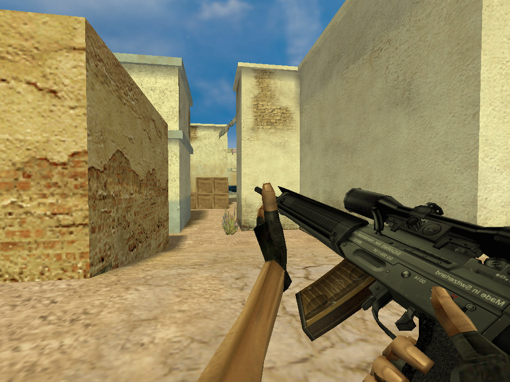 High Poly SG550 Mod for Counter-Strike 1.6 | CS1.6 Mods