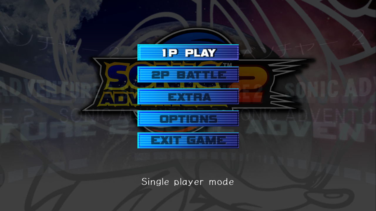 Menu Overhaul Mod for Sonic Adventure 2 | SA2 Mods
