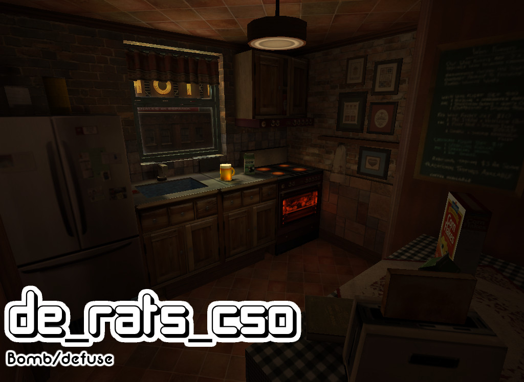de_rats_cso Mod for Counter-Strike 1.6 | CS1.6 Mods