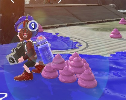 Digipoop over Clams Mod for Splatoon 2 | Splatoon 2 Mods