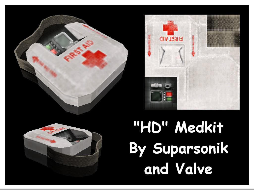 "HD" Medkit Mod for Half-Life | HL Mods