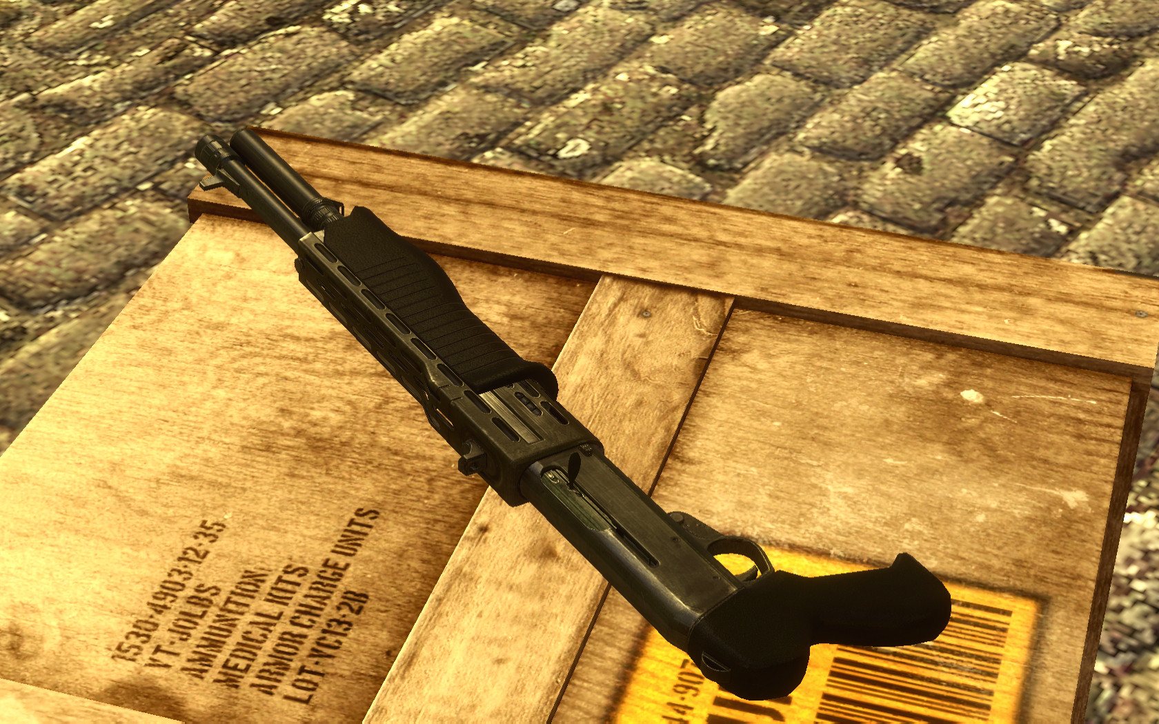 Juniez' Spas 12 on Inter's Animations Mod for Half-Life 2 | HL2 Mods