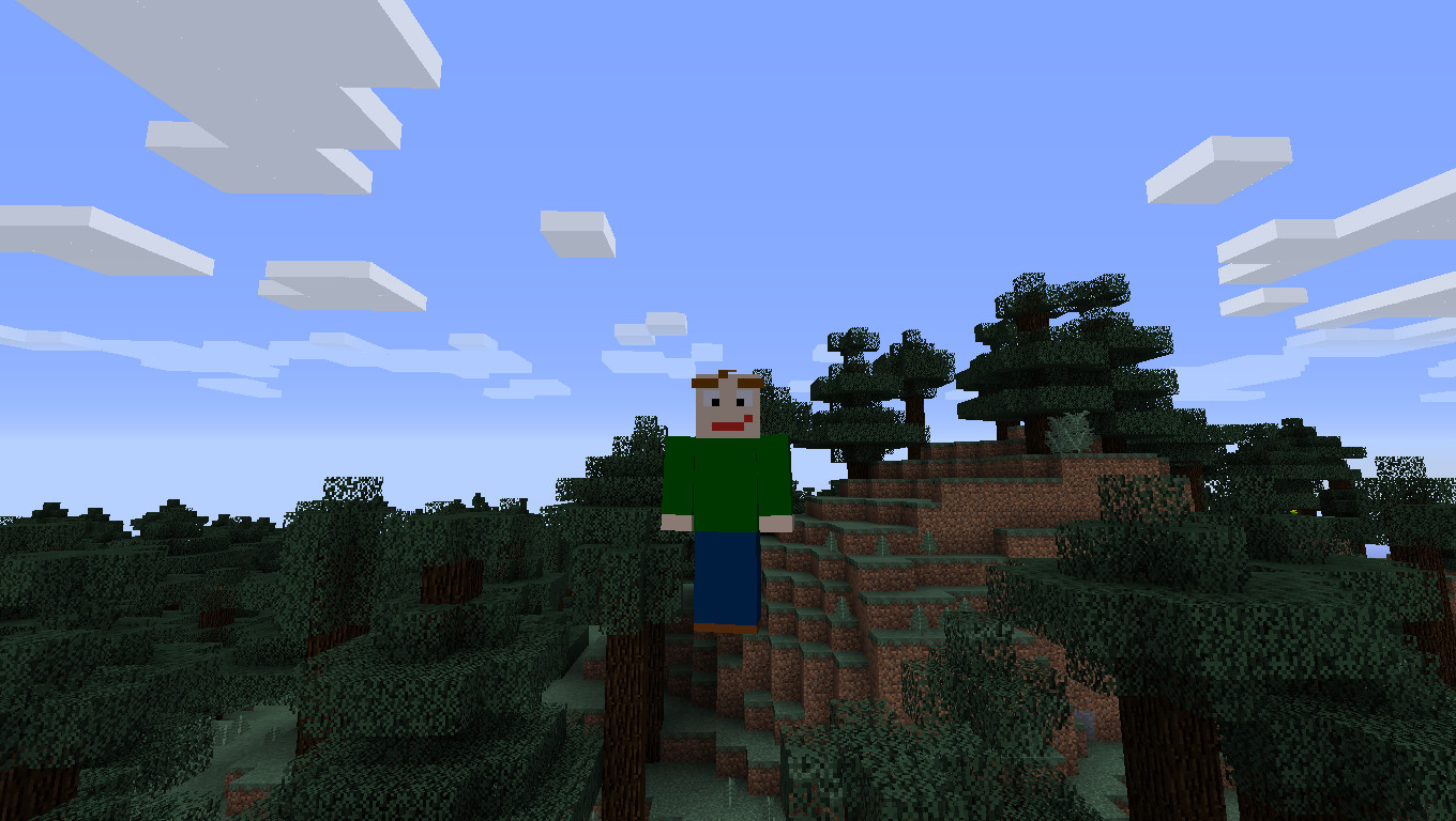 Baldi (Remade) [Minecraft: Java Edition] [Mods]