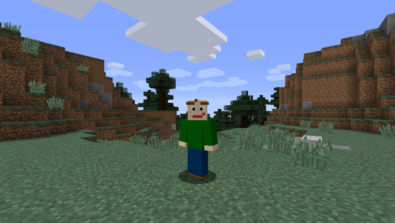 Baldi (Remade) [Minecraft: Java Edition] [Mods]