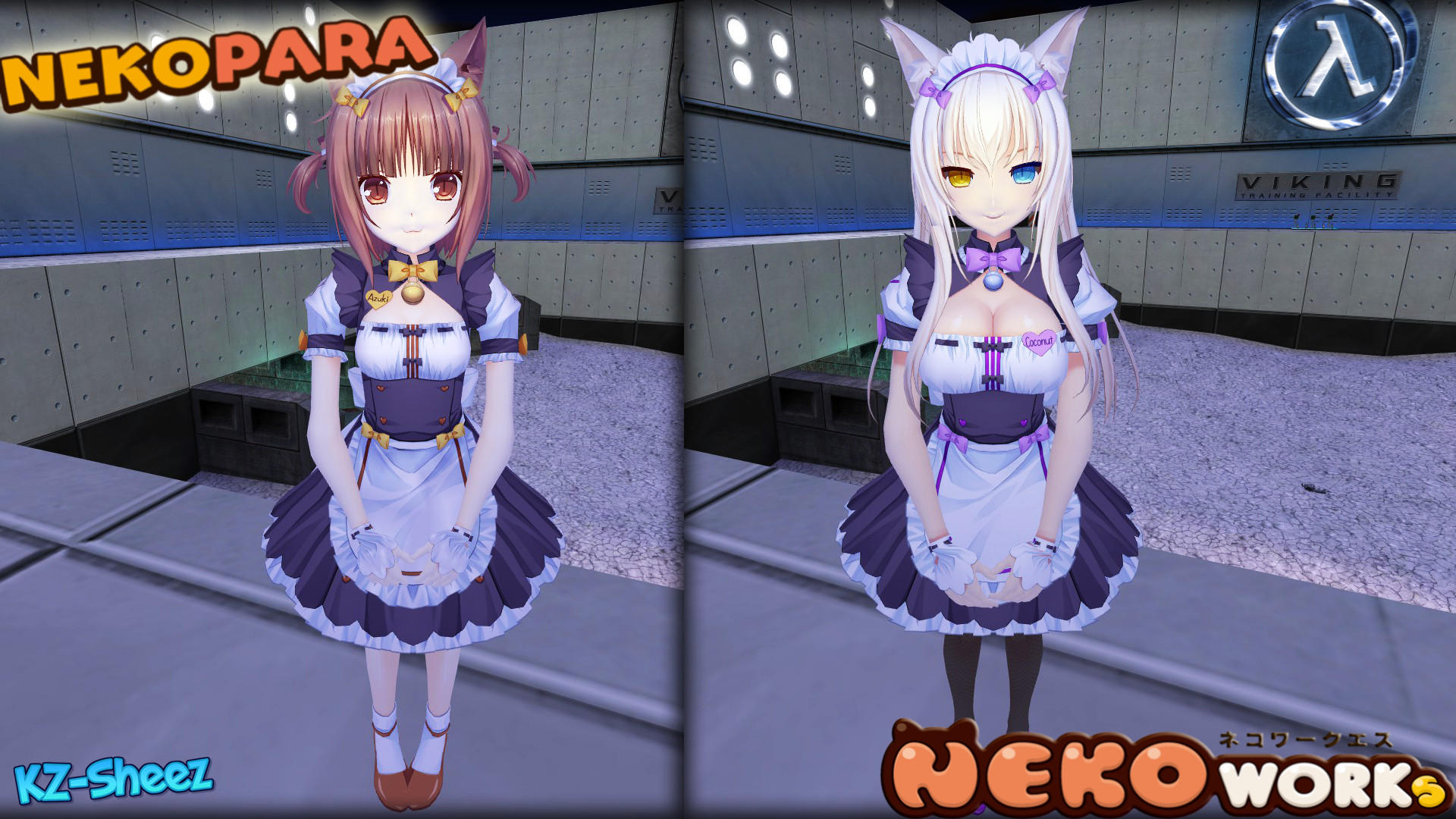 NekoPara - Coconut & Azuki Mod for Sven Co-op | SC Mods