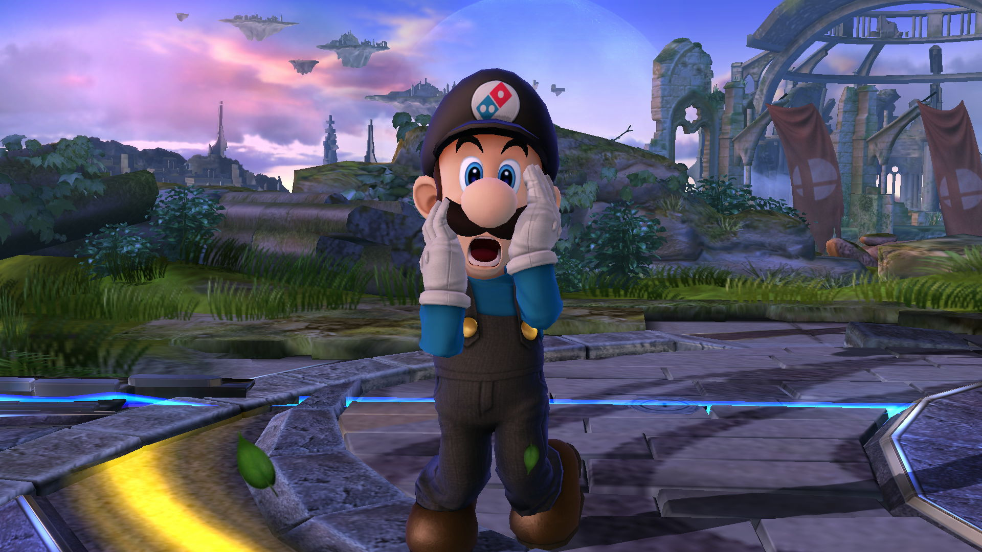 Domino's Luigi Mod for Super Smash Bros. (Wii U) | SSB4U Mods
