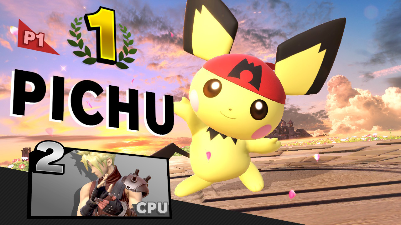 Team Magma Pichu [Super Smash Bros. Ultimate] [Mods]