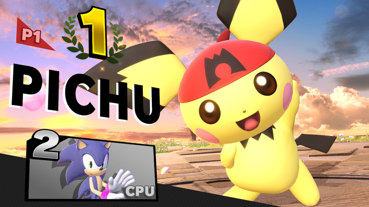 Team Magma Pichu [Super Smash Bros. Ultimate] [Mods]