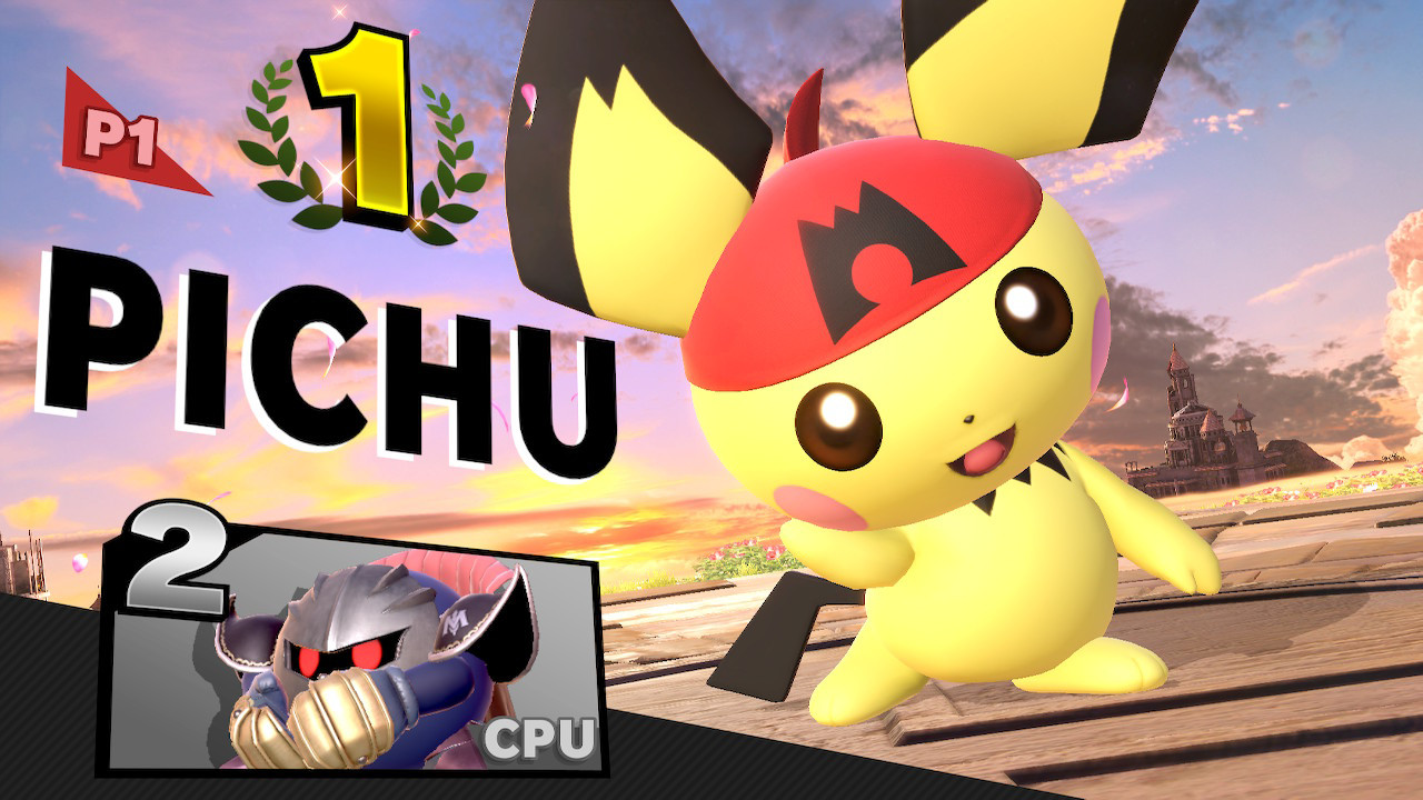 Team Magma Pichu [Super Smash Bros. Ultimate] [Mods]
