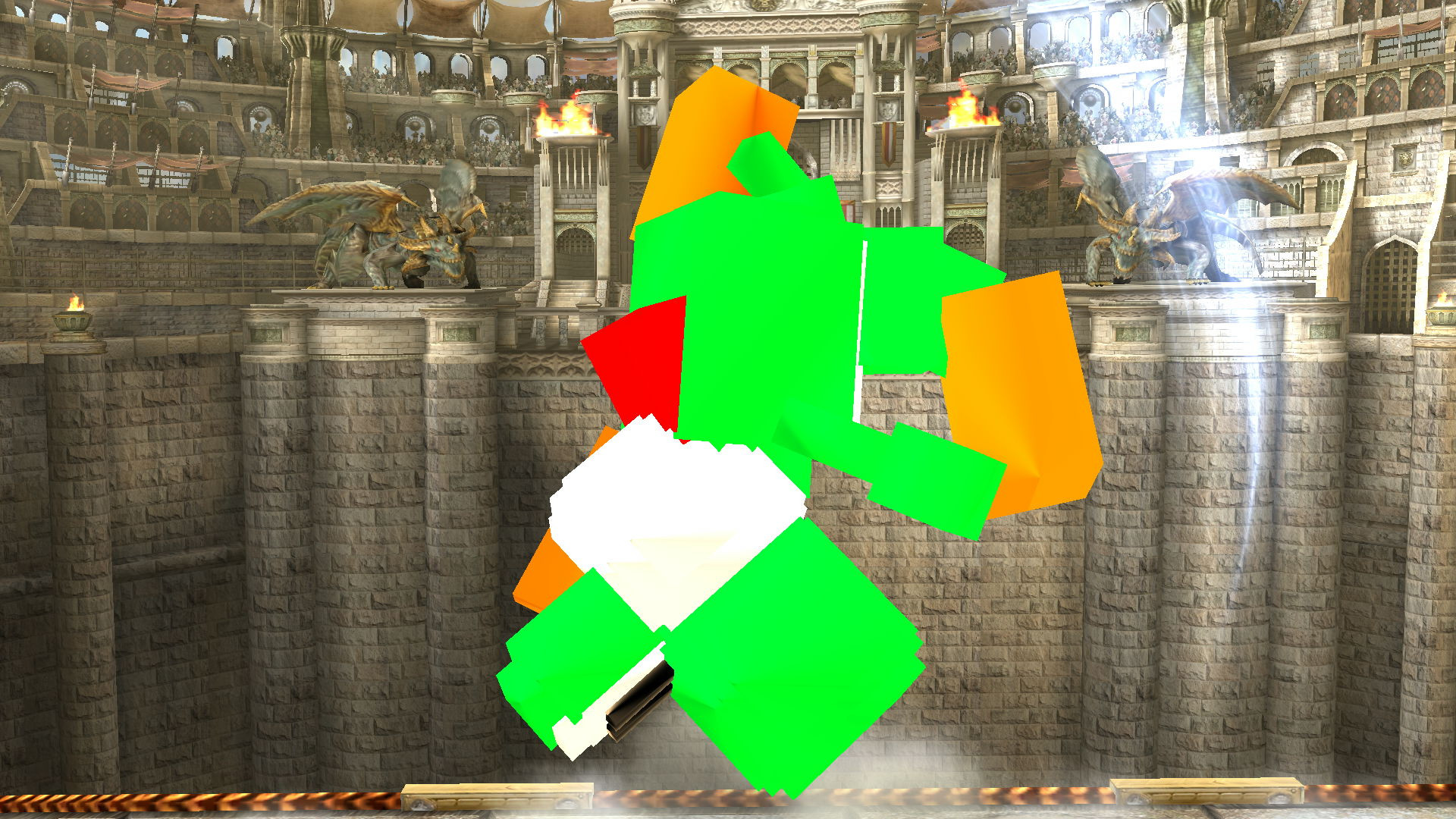 Minecraft Yoshi [Super Smash Bros. (Wii U)] [Mods]