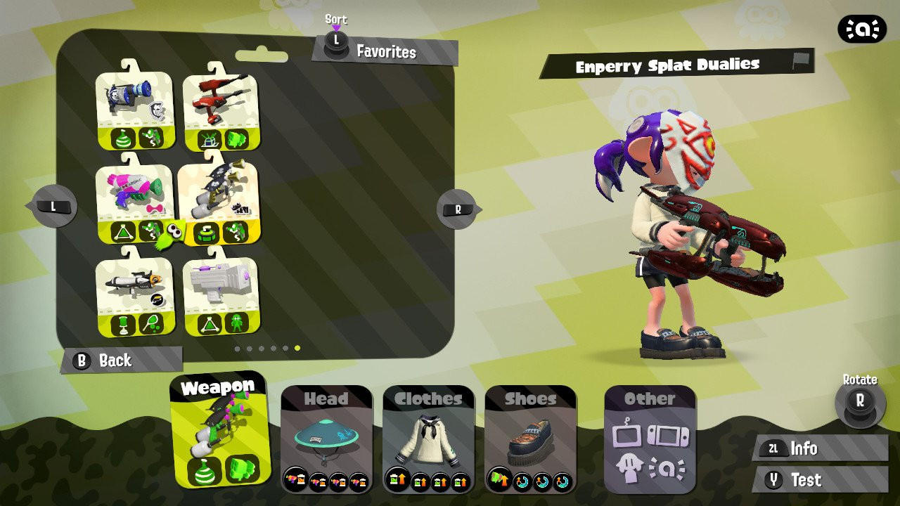 Blue & Red Halo Plasma Rifle [Splatoon 2] [Mods]