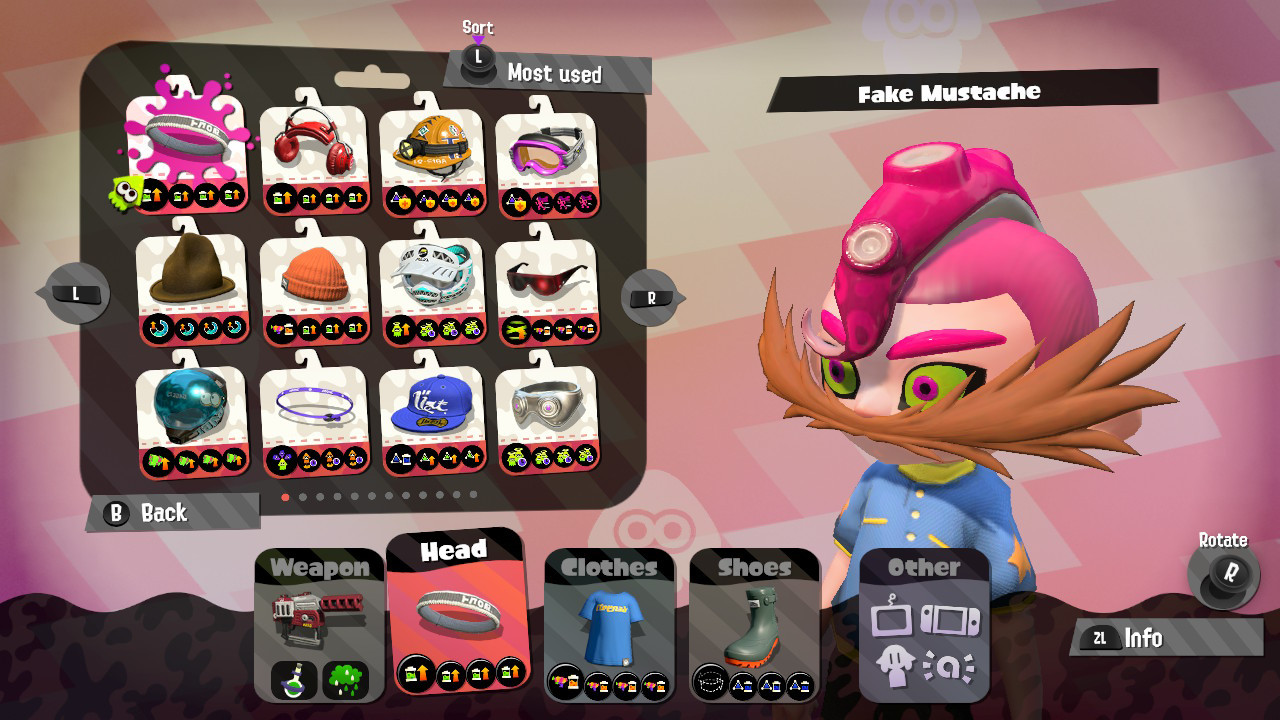 DJ Octavio Eyes for hip octo squids [Splatoon 2] [Mods]
