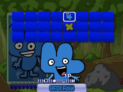 BFDI Four & X Skin for PPVS [Puyo Puyo VS 2] [Mods]