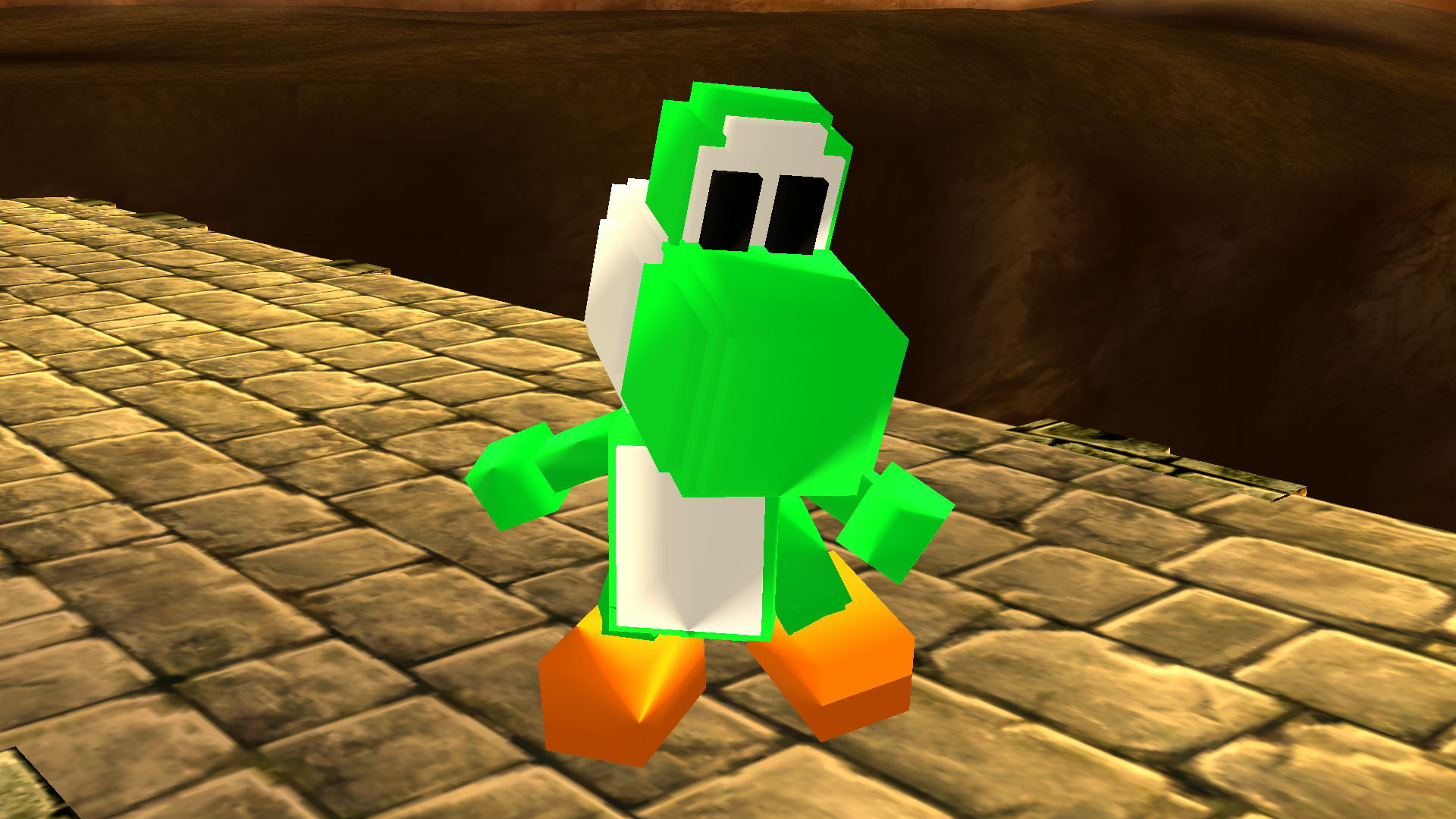 Minecraft Yoshi [Super Smash Bros. (Wii U)] [Mods]