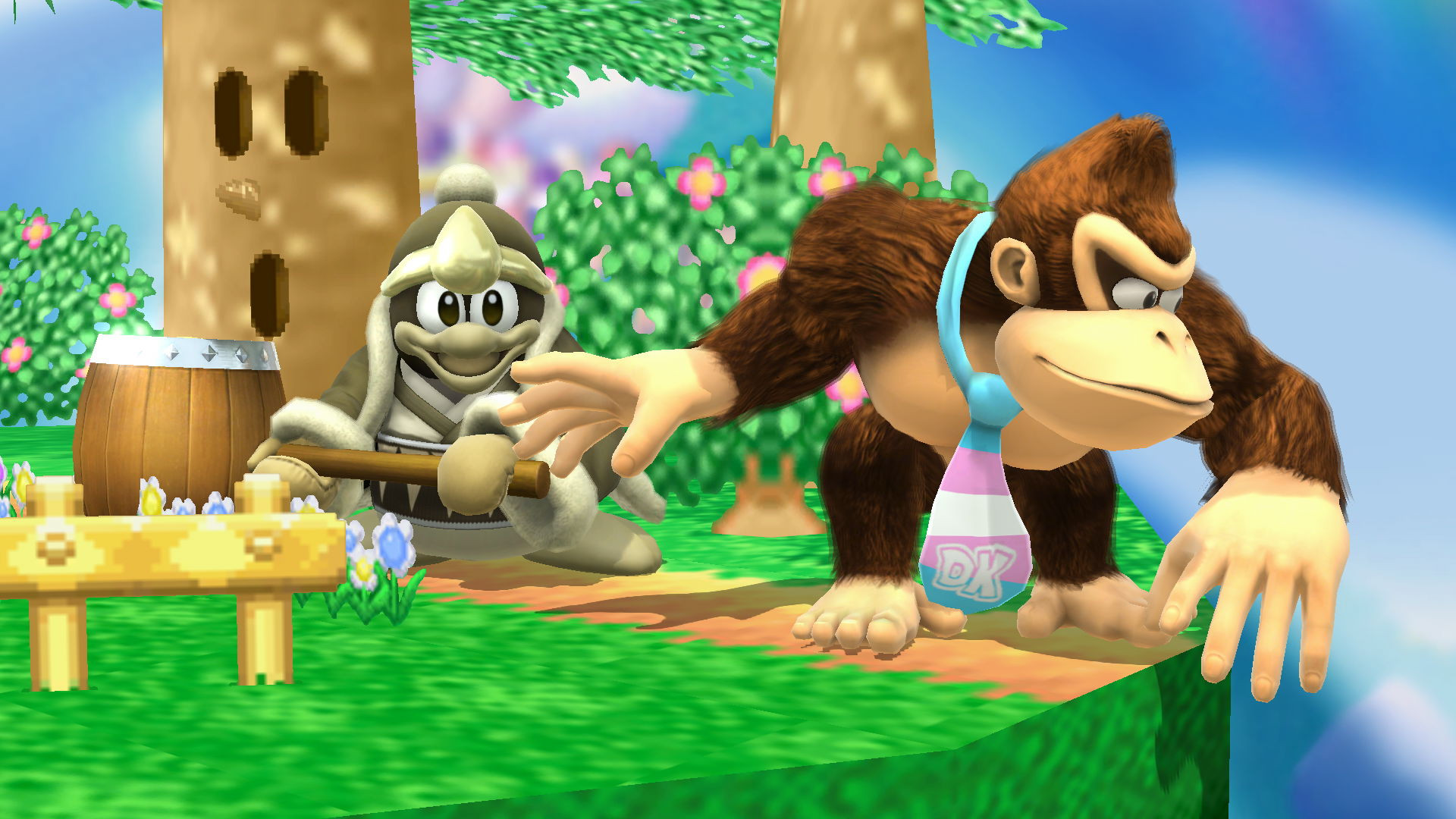 Trans Rights Donkey Kong Mod for Super Smash Bros. (Wii U) | SSB4U Mods