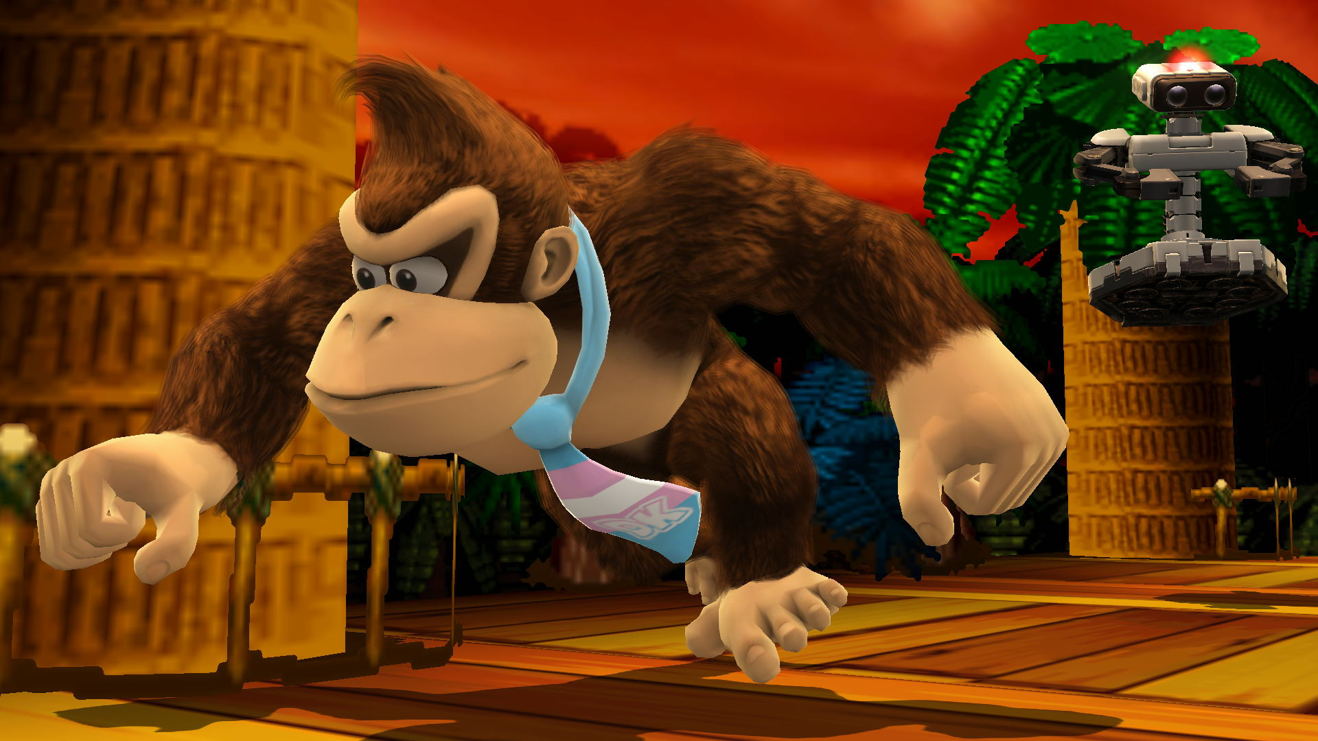 Trans Rights Donkey Kong Mod for Super Smash Bros. (Wii U) | SSB4U Mods