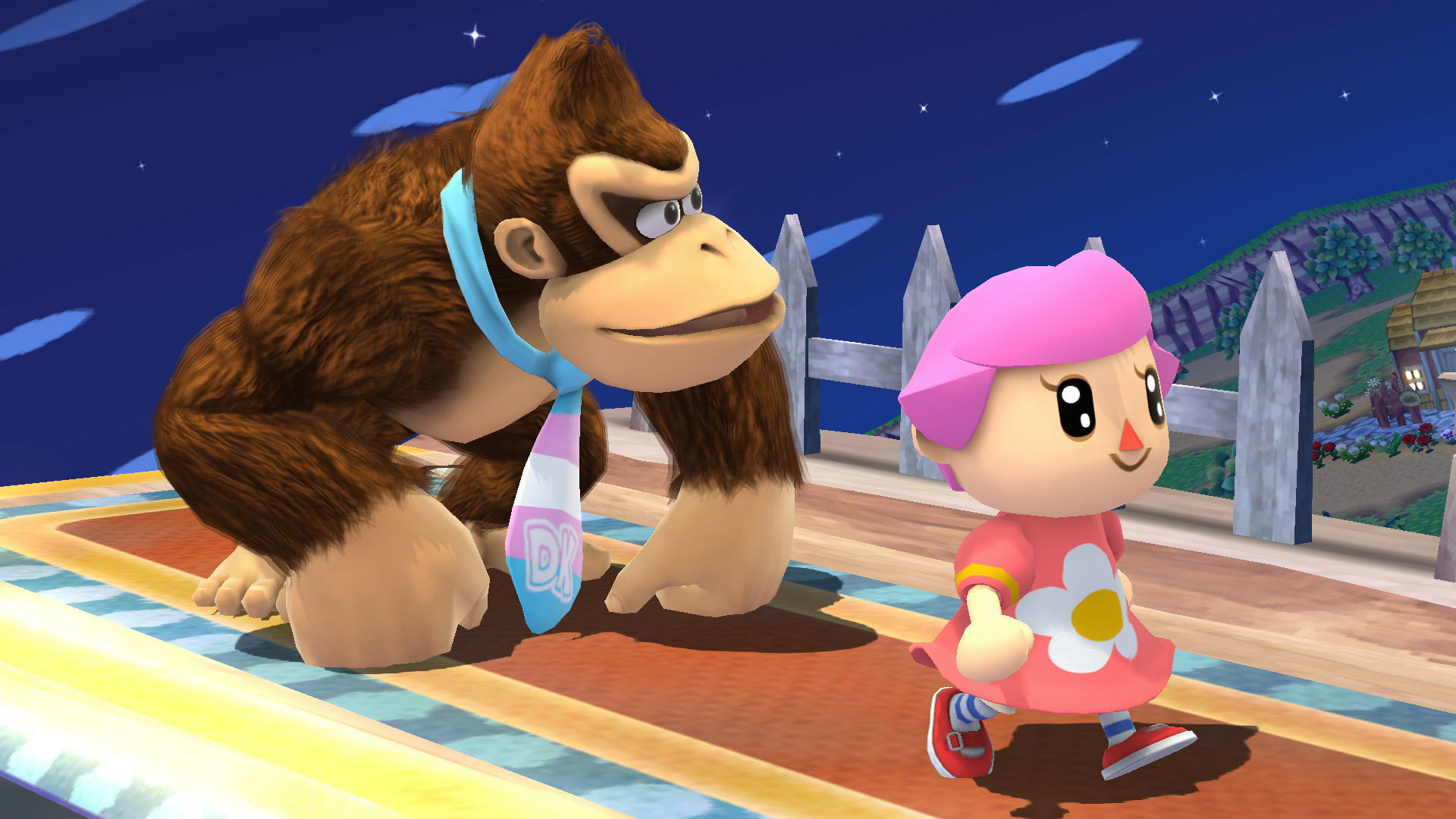 Trans Rights Donkey Kong Mod for Super Smash Bros. (Wii U) | SSB4U Mods