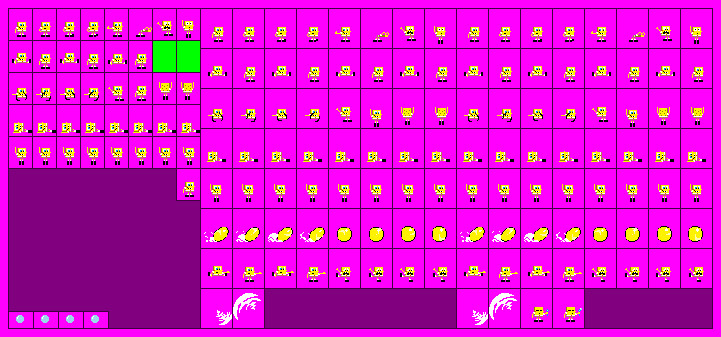 8-Bit SpongeBob over Sonic [Sonic Boll] [Mods]