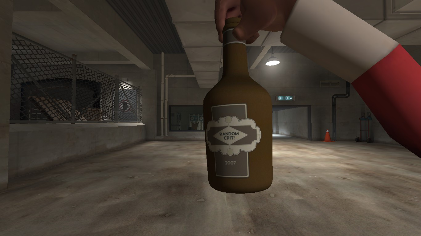 "Random crit!" - Text replacement for Bottle [Team Fortress 2] [Mods]