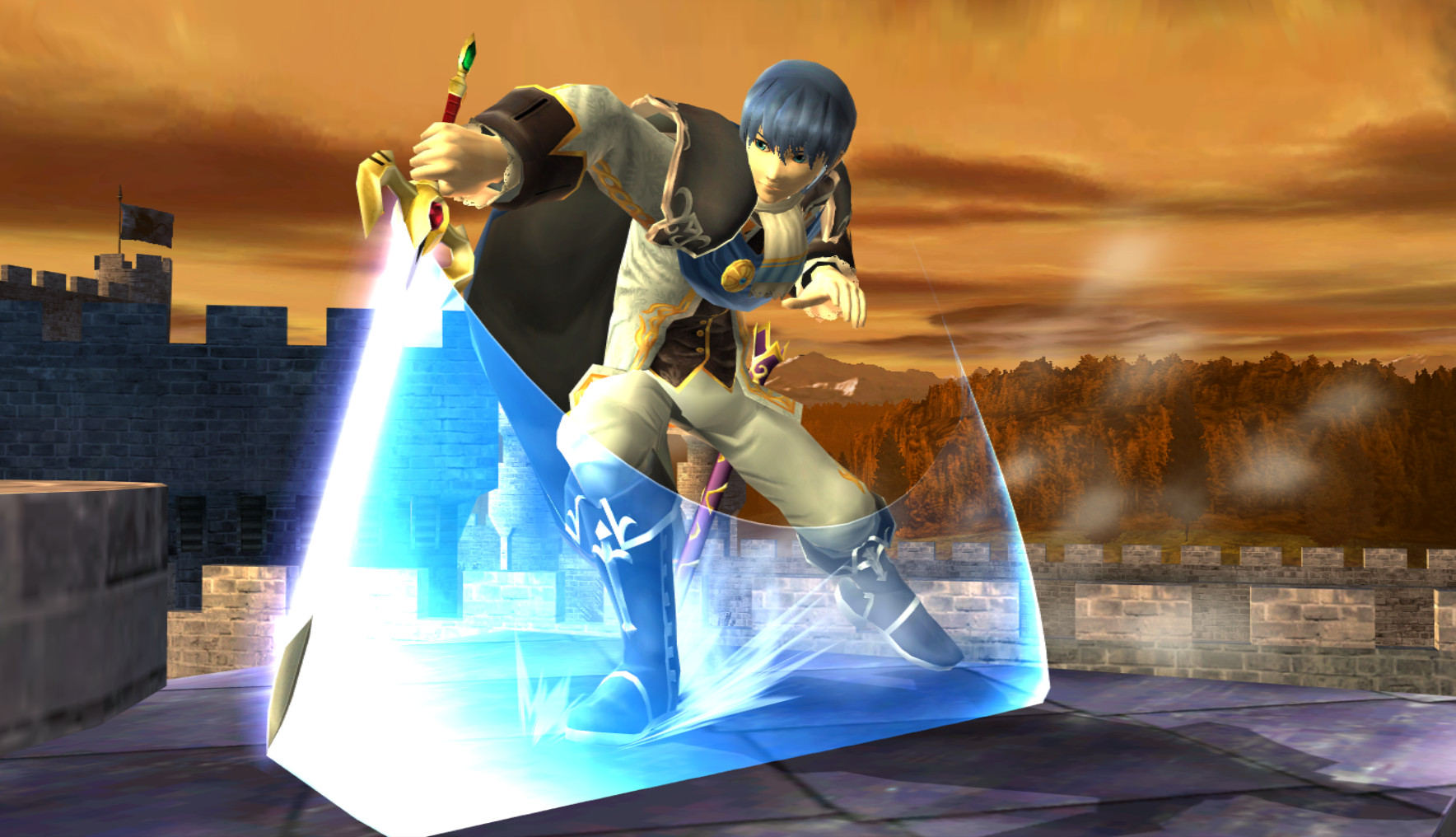 Smash 3C Holy War Marth [Super Smash Bros. Brawl] [Mods]